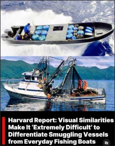 Distinguishing Smuggling Boats from Fishing Vessels
