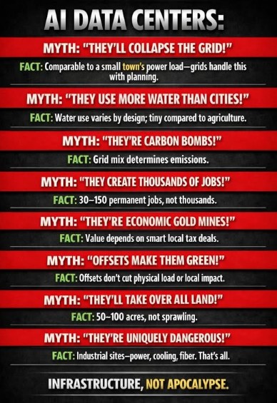 Debunking Data Center Myths | Bacon's Rebellion